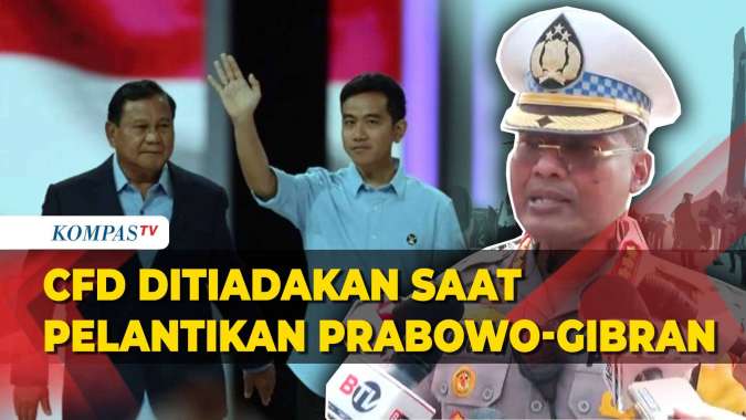 Car Free Day Jakarta Ditiadakan saat Pelantikan Prabowo-Gibran pada 20 Oktober 2024