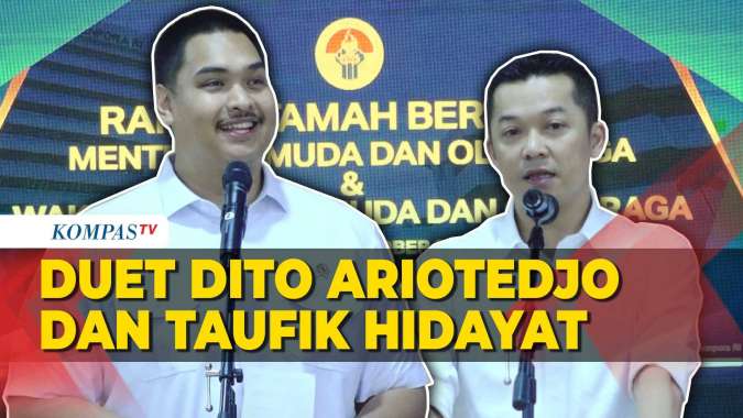 Duet Dito Ariotedjo dan Taufik Hidayat di Kemenpora, Ungkap Target dari Presiden Prabowo