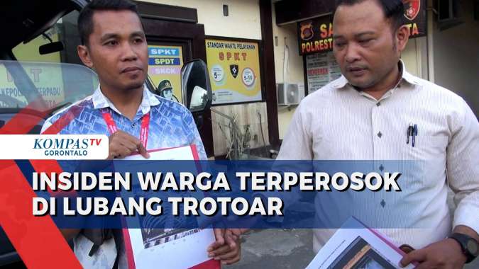Insiden Peserta GoHM Terperosok di Lubang Trotoar, Keluarga Korban ...
