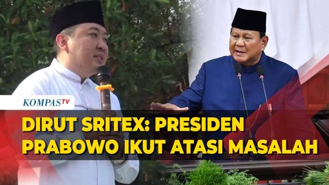 Dirut Sritex Iwan Kurniawan Lukminto: Presiden Prabowo Turunkan 4 ...