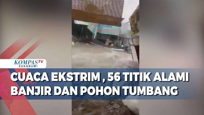 Cuaca Ekstrim, 56 Titik Alami Banjir Dan Pohon Tumbang