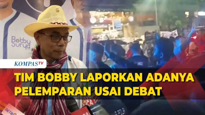 Tim Bobby Akan Buat Laporan Polisi soal Dugaan Pelemparan Usai Debat Pilgub Sumut 2024