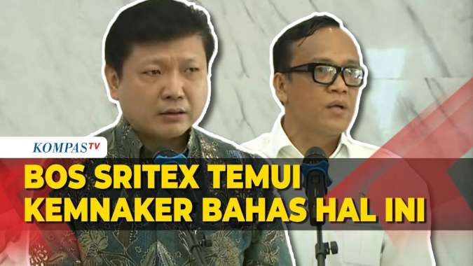 [FULL] Bos Sritex Temui Wamenaker Ebenezer, Ungkap Perintah Prabowo hingga Isu PHK Massal