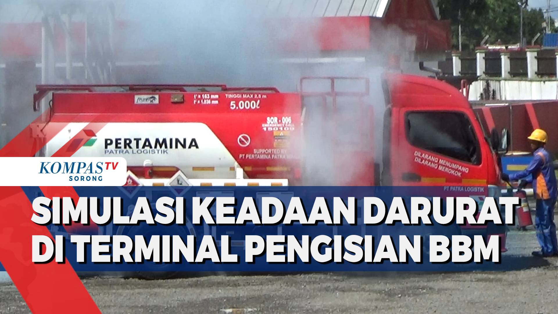 Video: Antisipasi Keadaan Darurat Grup Pertamina Regional Papua Maluku Latihan Bersama