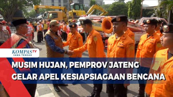 Musim Hujan, Pemprov Jateng Gelar Apel Kesiapsiagaan Bencana