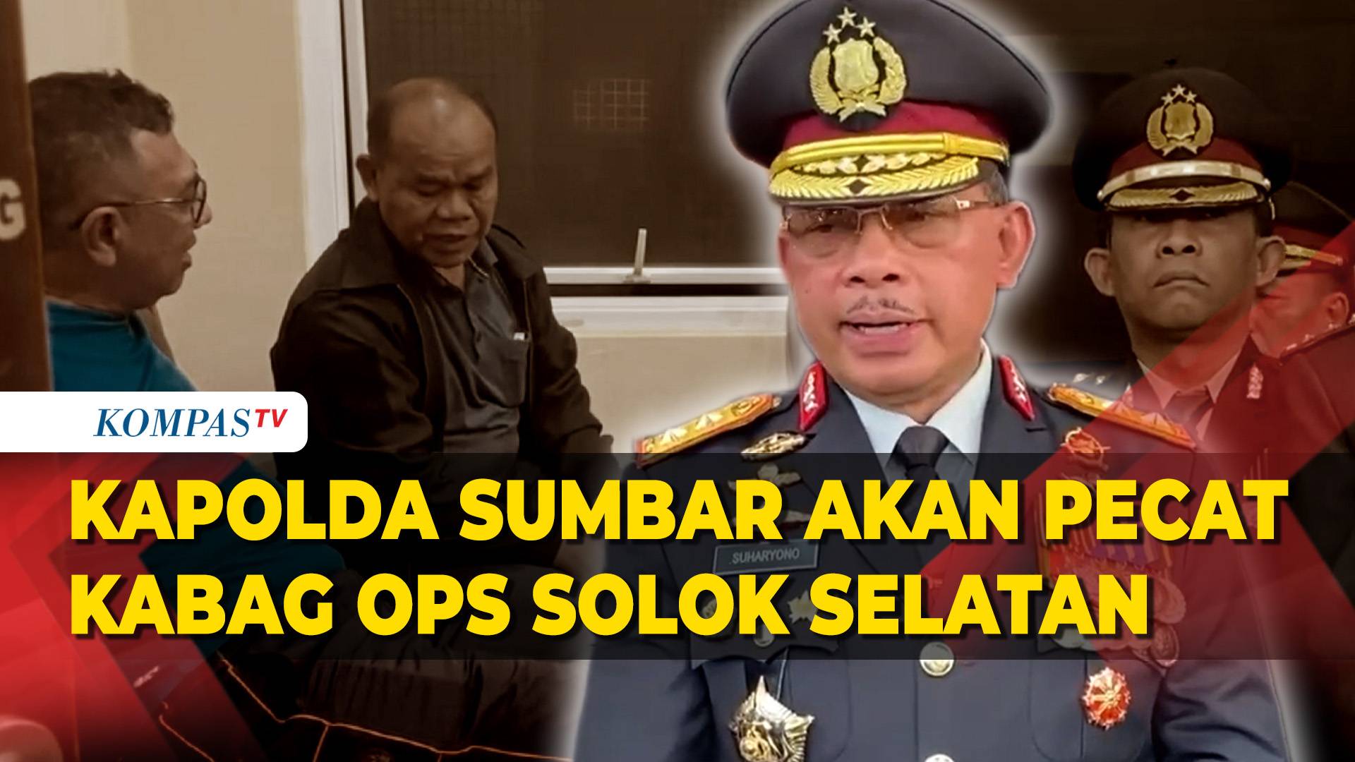 Video: Sanksi Tegas! Kapolda Sumbar akan Pecat Kabag Ops Solok Selatan yang Tembak Kasat Reskrim