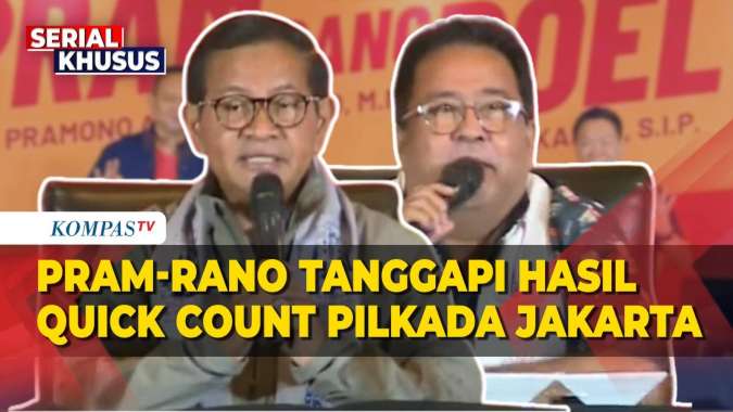 [FULL] Pramono-Rano Tanggapi Hasil Quick Count Pilkada Jakarta 2024 | SERIAL PILKADA