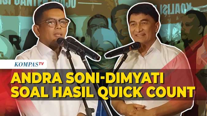 [FULL] Andra Soni-Dimyati Tanggapi Hasil Quick Count Pilkada Banten 2024