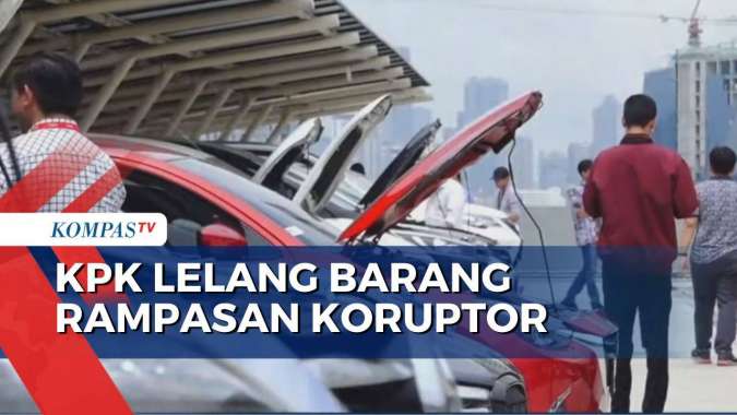 KPK Lelang Barang Rampasan Koruptor, Begini Cara Belinya