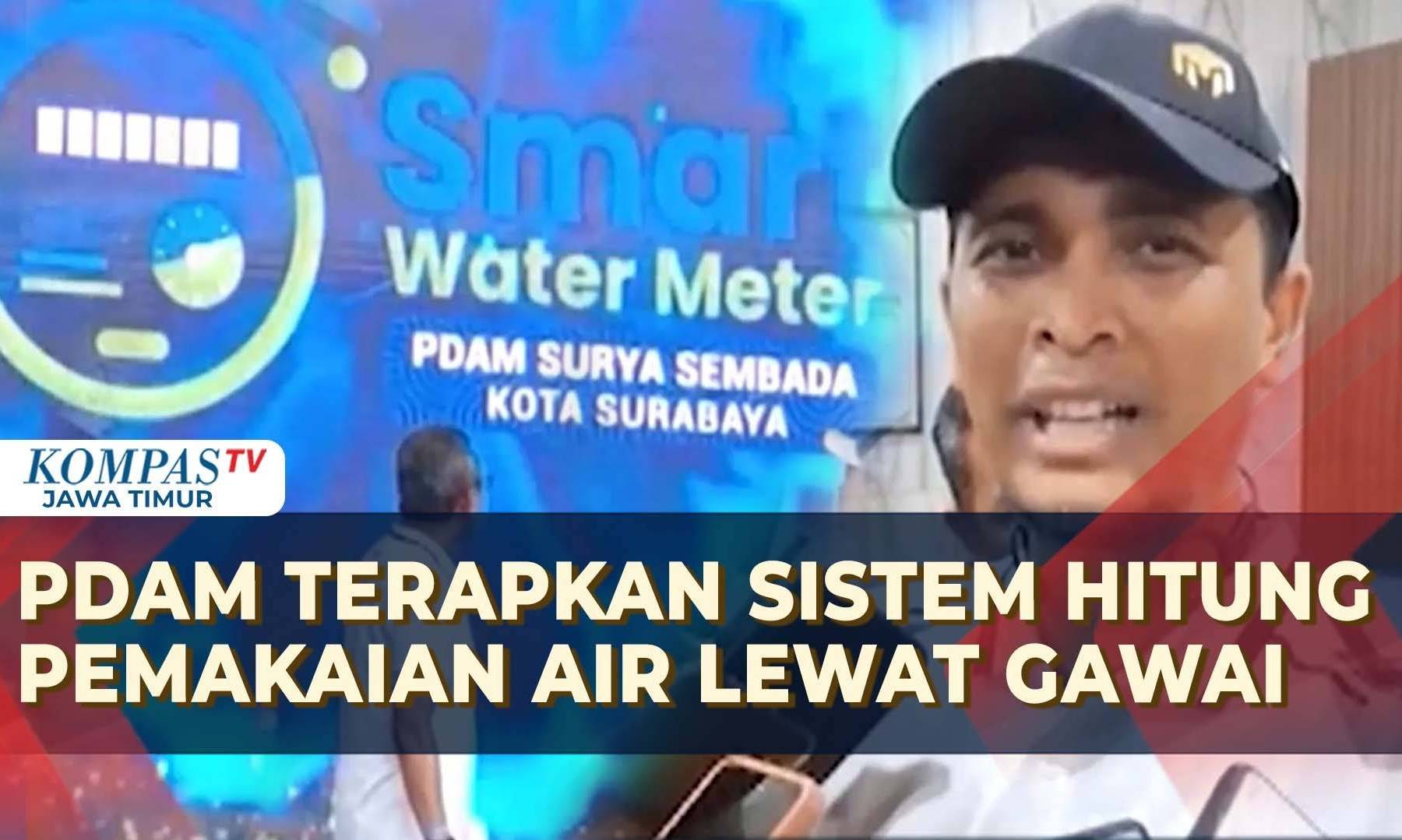 Inovasi Terbaru! PDAM Surya Sembada Surabaya Terapkan Smart Water Meter ...