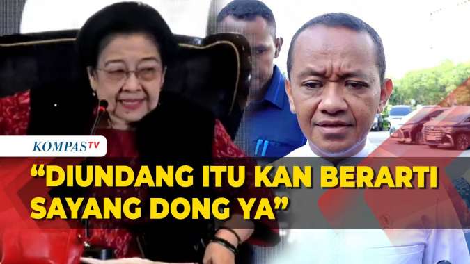 Bahlil Balas Megawati, usai Respons soal Undangan ke HUT Golkar