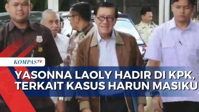 Eks Menkumham Yasonna Laoly Akhirnya Hadiri Pemanggilan KPK, Terkait Penyidikan Kasus Harun Masiku