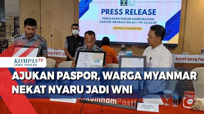 Ajukan Paspor, Warga Myanmar Nekat Nyaru Jadi WNI