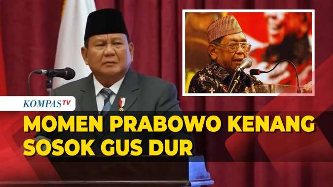 Momen Presiden Prabowo Subianto Kenang Sosok Gus Dur di Depan Mahasiswa ...