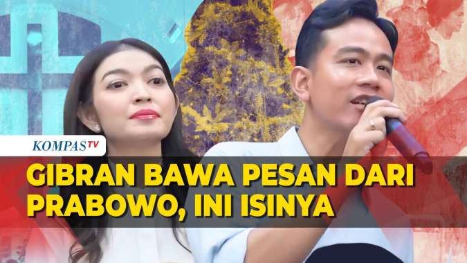 Gibran Bawa Pesan dari Prabowo saat Datangi Gereja Sei Agul Medan