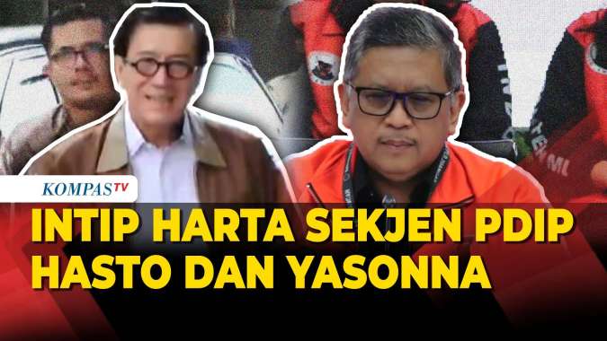 Terkuak Harta Hasto dan Yasonna yang Dicekal ke Luar Negeri oleh KPK