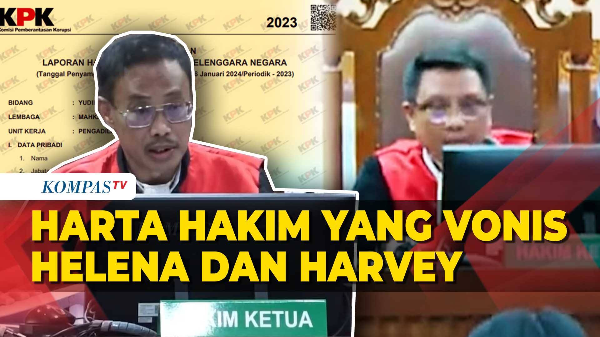 Video: Intip Harta Para Hakim yang Vonis Helena dan Harvey Moeis di ...