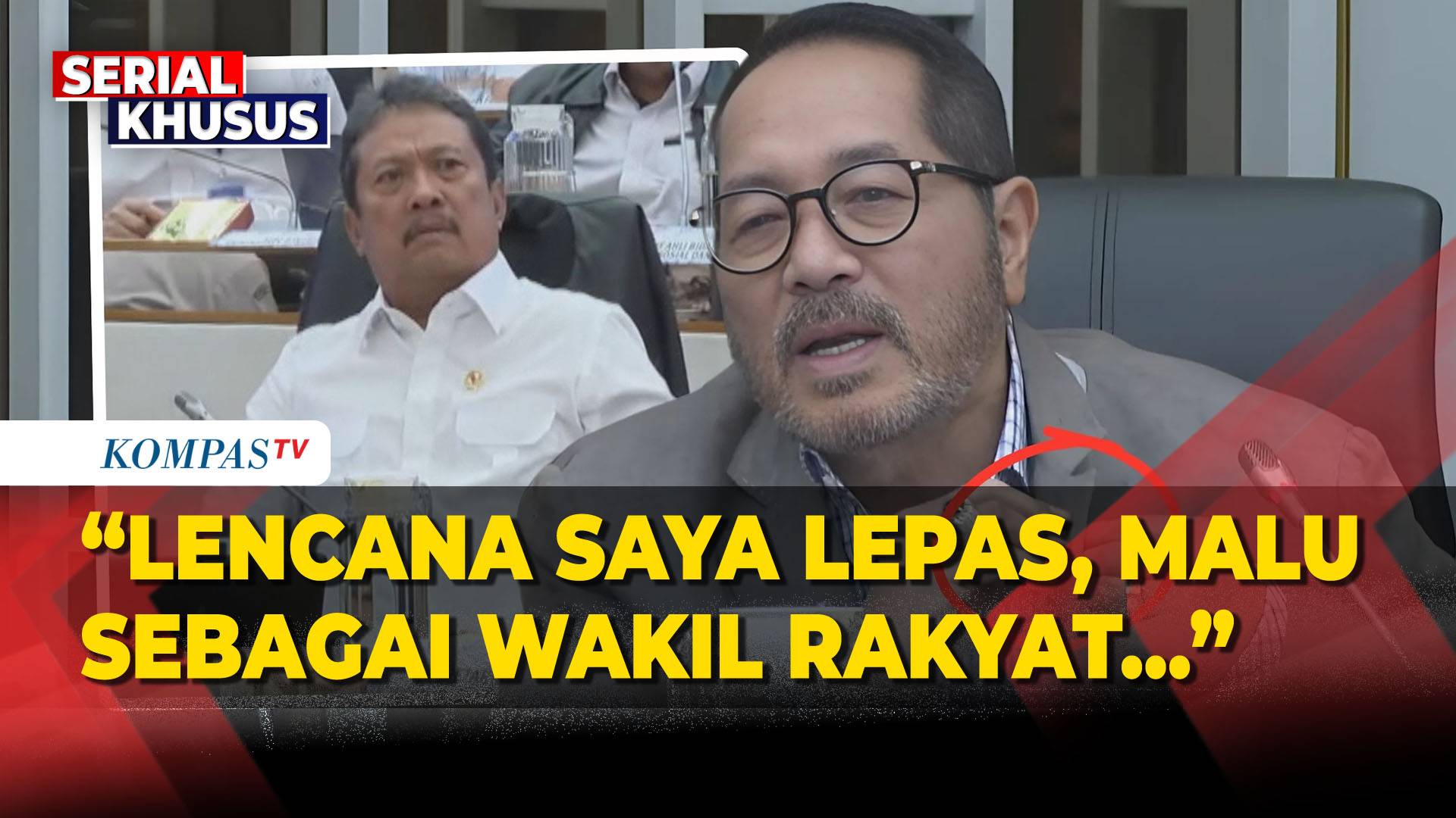 Video: Momen Anggota Dewan Copot Pin DPR RI di Depan Menteri KKP: Saya ...