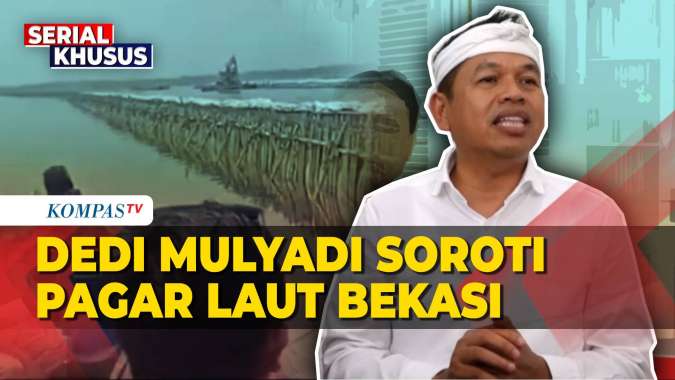 Dedi Mulyadi Soroti Kasus Pagar Laut di Kabupaten Bekasi, Bakal Telusuri Asal Usul Sertifikat