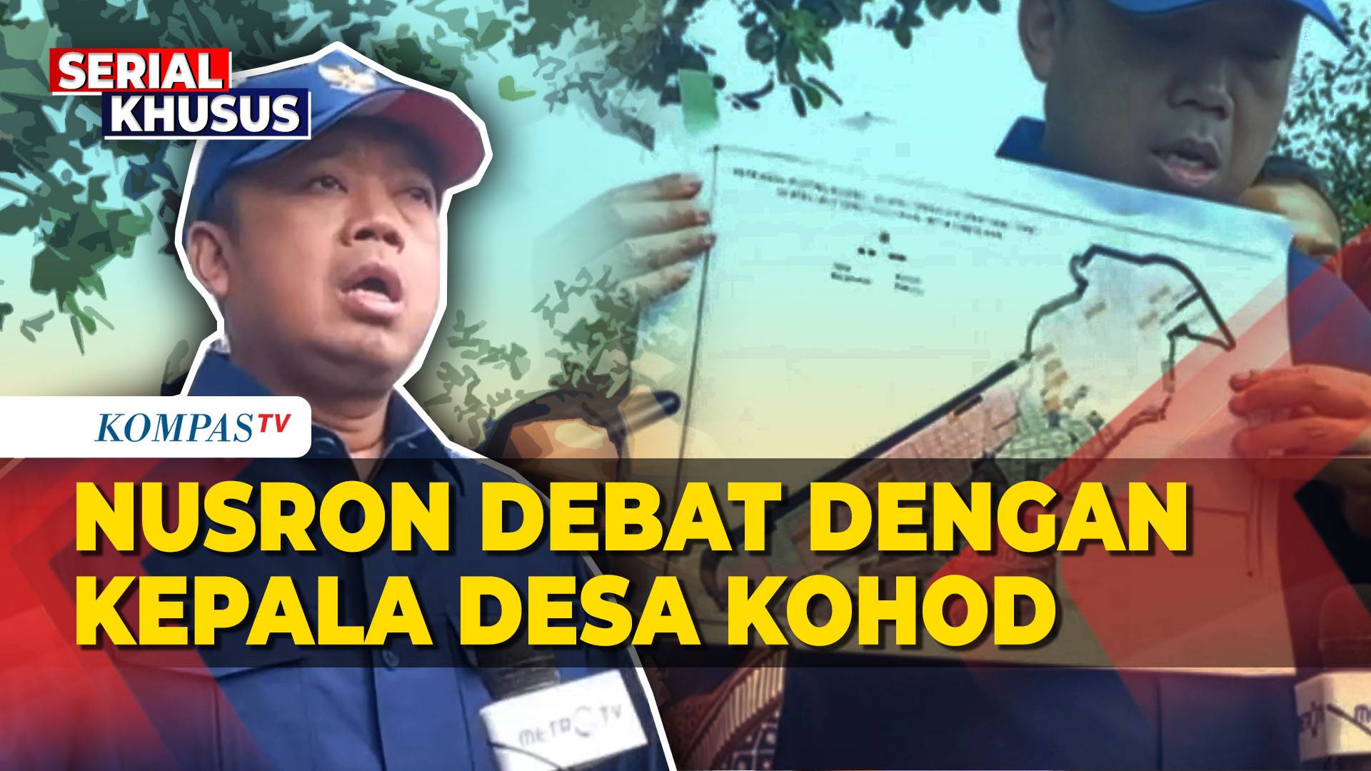 Video: Nusron Debat dengan Kepala Desa Kohod: Ngotot Pagar Laut Tangerang Dulunya Empang