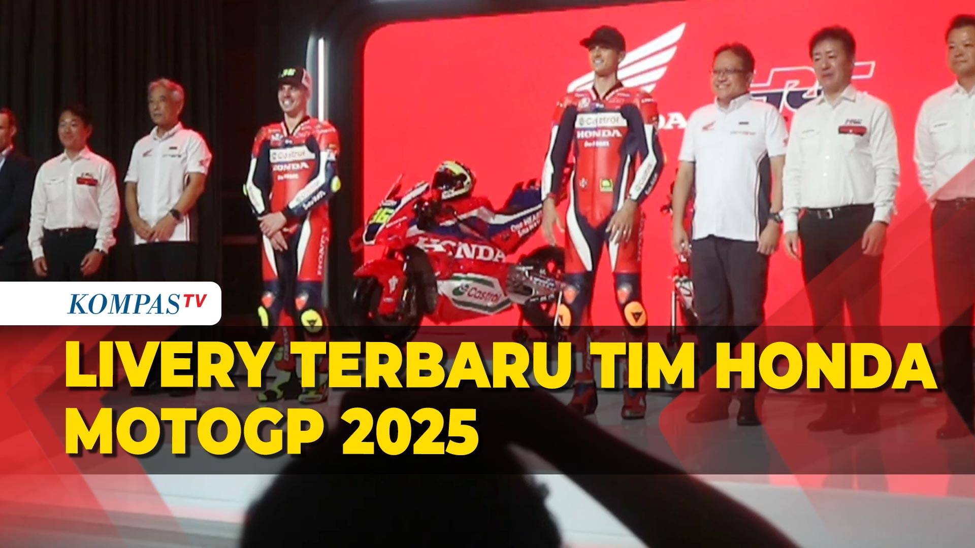 Video: Ini Dia Livery Terbaru Honda HRC Castrol Tim MotoGP 2025!
