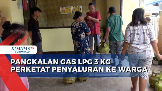Pangkalan Gas LPG 3 KG di Kota Gorontalo Perketat Pendistribusian ke ...