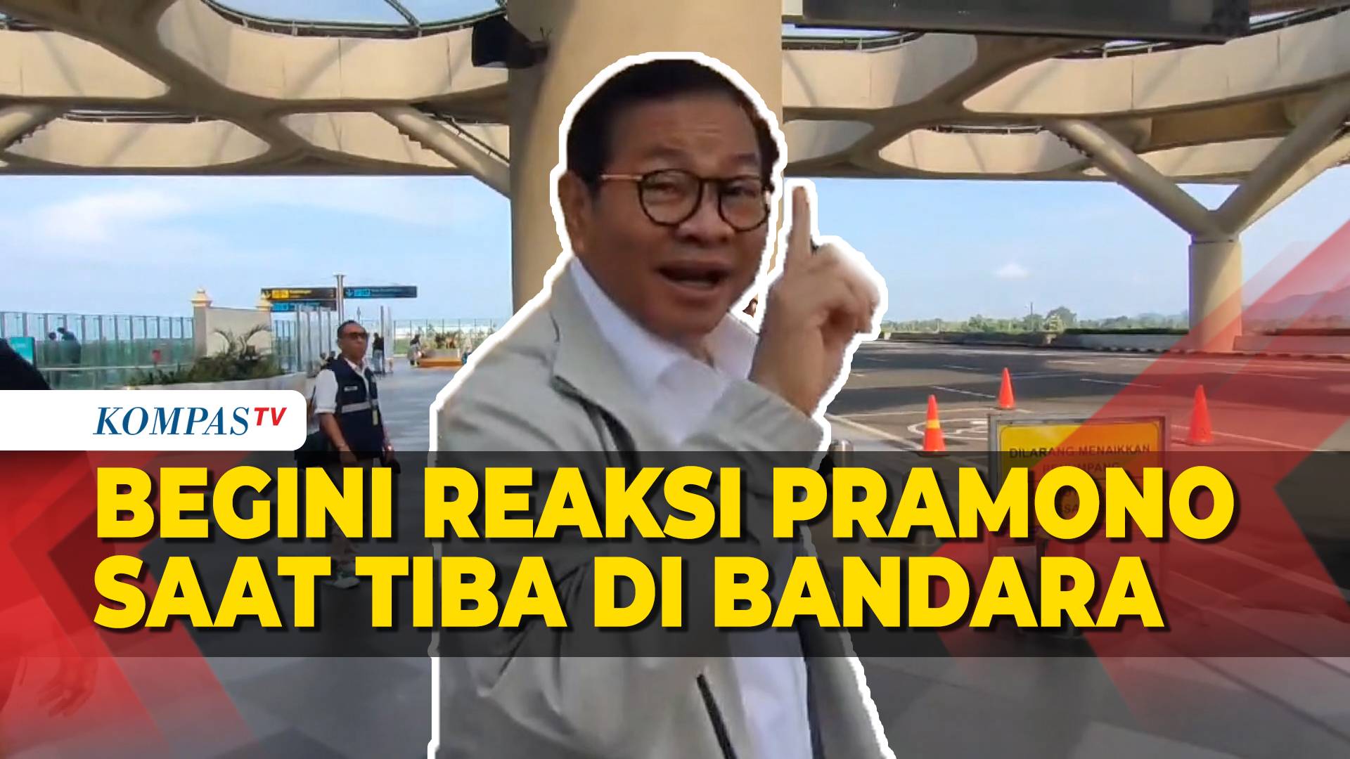Video: Begini Reaksi Gubernur Jakarta Pramono Anung saat Tiba di Bandara, Ikut Retret Kepala Daerah?