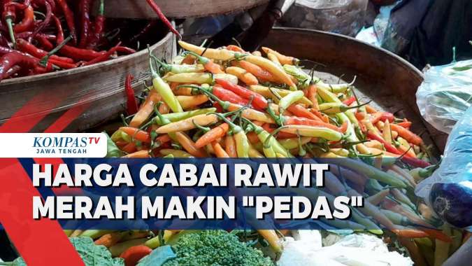 Harga Cabai Rawit Merah di Boyolali Makin Pedas