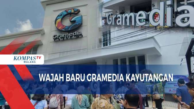 Gramedia Wajah Baru, Menyatu Dengan Konsep Heritage Kayutangan