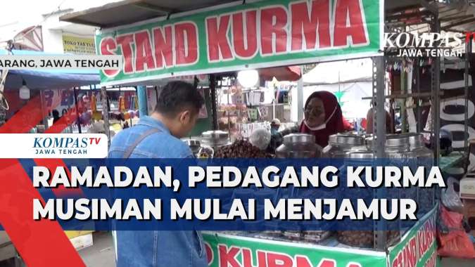 Ramadan, Pedagang Kurma Musiman Mulai Menjamur