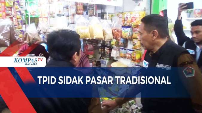TPID Cek Stok dan Harga Kebutuhan Pokok di Pasar