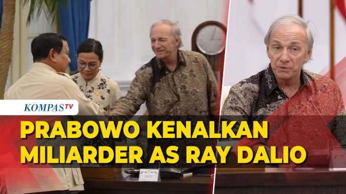 Prabowo Akui Minta Masukan Miliarder AS Ray Dalio terkait Danantara