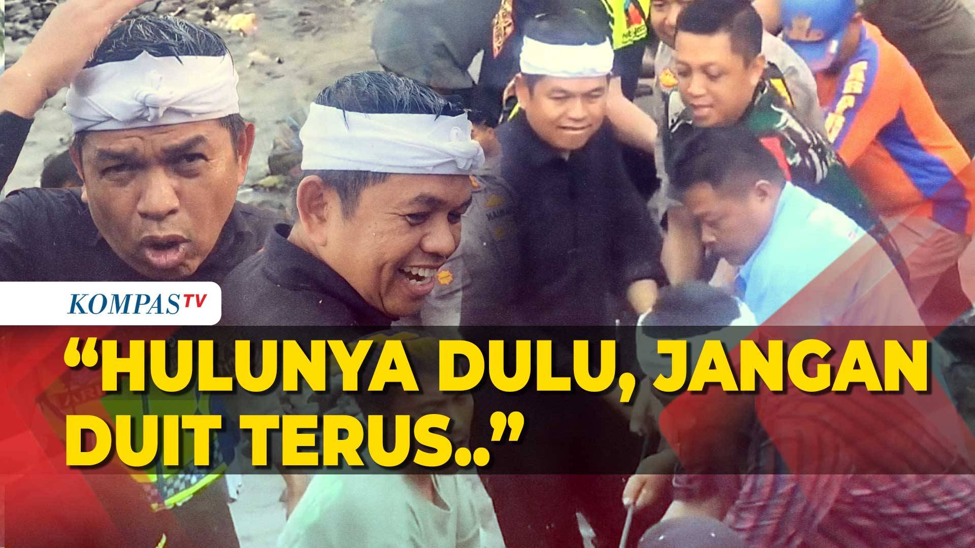 Video: Momen Dedi Mulyadi Turun Langsung Bareng Warga Bersih-Bersih Sungai Cipalabuan