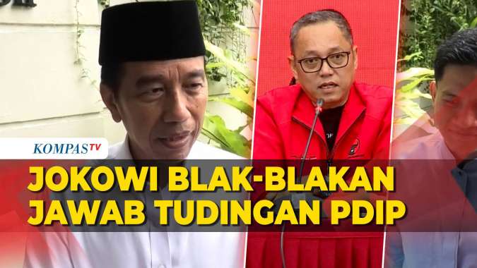 Jokowi Blak-blakan Jawab Tudingan Deddy Sitorus soal Kirim Utusan ke PDIP