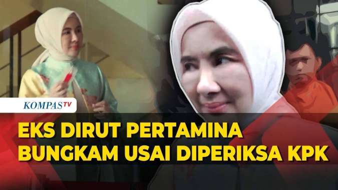 Eks Dirut Pertamina Nicke Bungkam Usai Diperiksa KPK Kasus Korupsi Jual Beli Gas