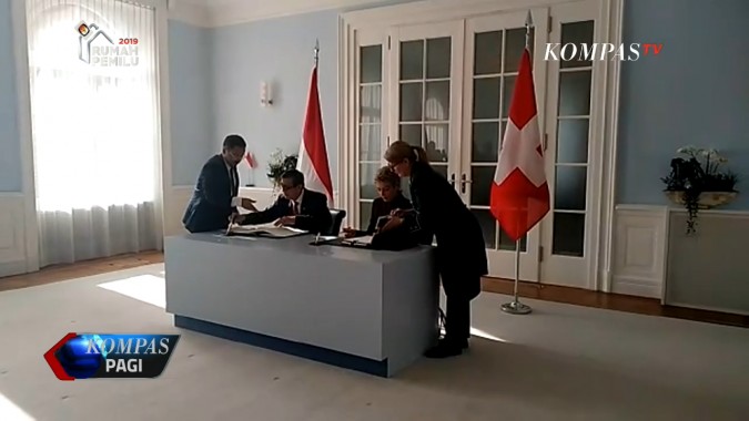 Indonesia dan Swiss Tanda Tangani Perjanjian Bantuan Hukum Timbal Balik