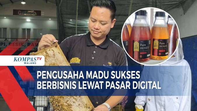 Mantan Karyawan Bank di Malang Sukses Usaha Madu