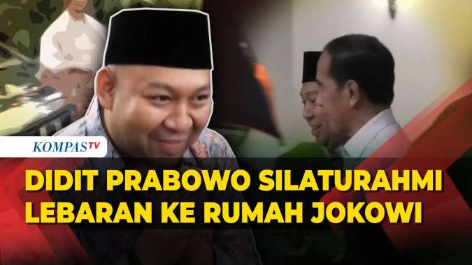 Anak Presiden Prabowo, Didit Silaturahmi ke Jokowi di Momen Idulfitri