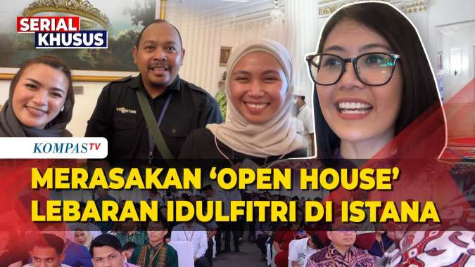 Merasakan Lebih Dekat Euforia Open House Lebaran Idulfitri Perdana Presiden Prabowo di Istana Negara