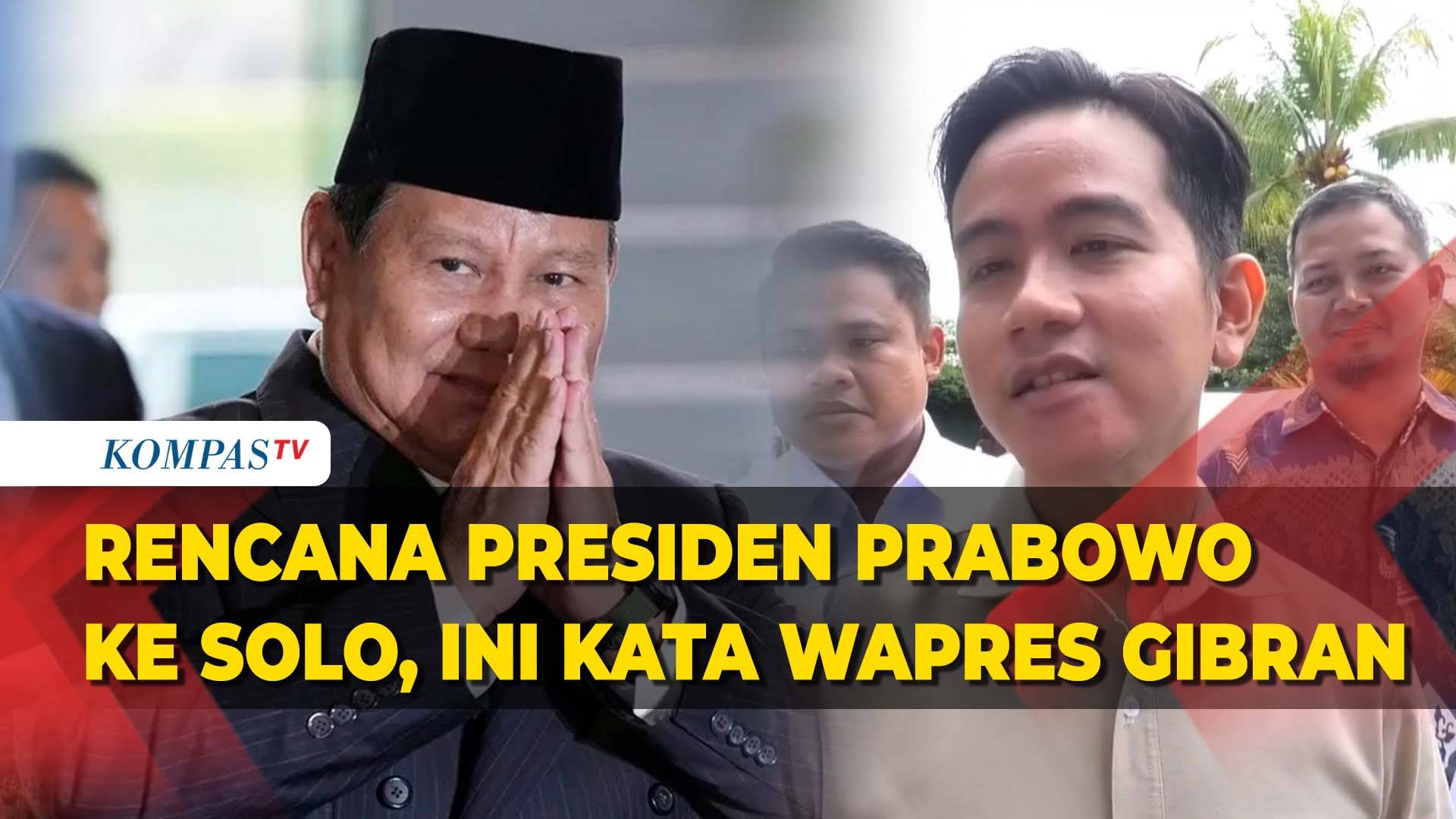 Video: Wacana Presiden Prabowo ke Solo, Ini Kata Wapres Gibran