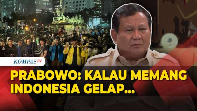 Presiden Prabowo Respons Isu Indonesia Gelap hingga Kabur Aja Dulu ...