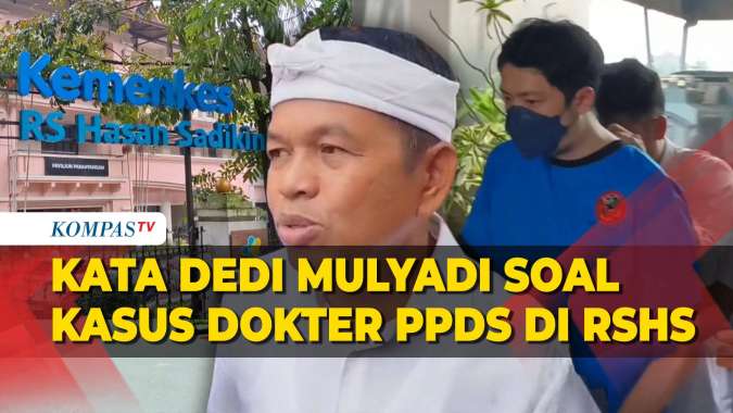 Dedi Mulyadi Respons Kasus Dugaan Pemerkosaan Dokter PPDS di RSHS Bandung