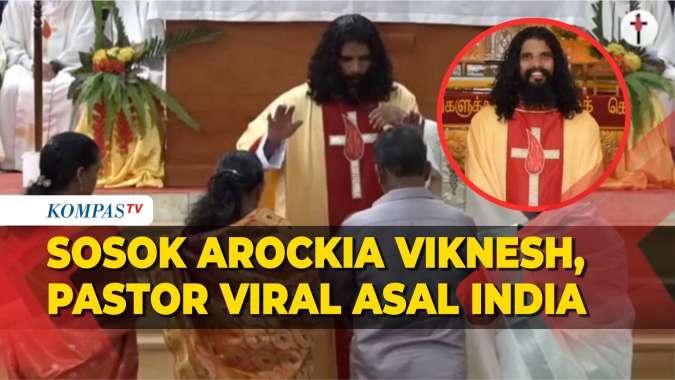 Mengenal Sosok Arockia Viknesh, Pastor Viral asal India Bersyukur ...