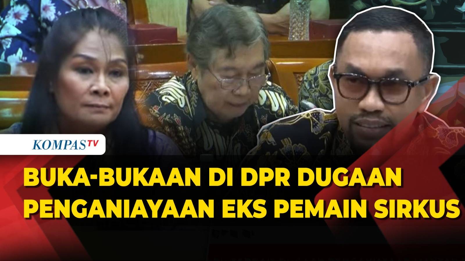 Video: [FULL] Buka-bukaan di DPR Bahas Dugaan Penaniayaan eks Pemain Sirkus OCI Taman Safari