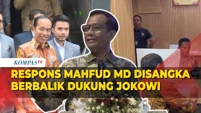 Respons Mahfud MD Disangka Berbalik Dukung Jokowi di Kasus Tudingan Ijazah Palsu