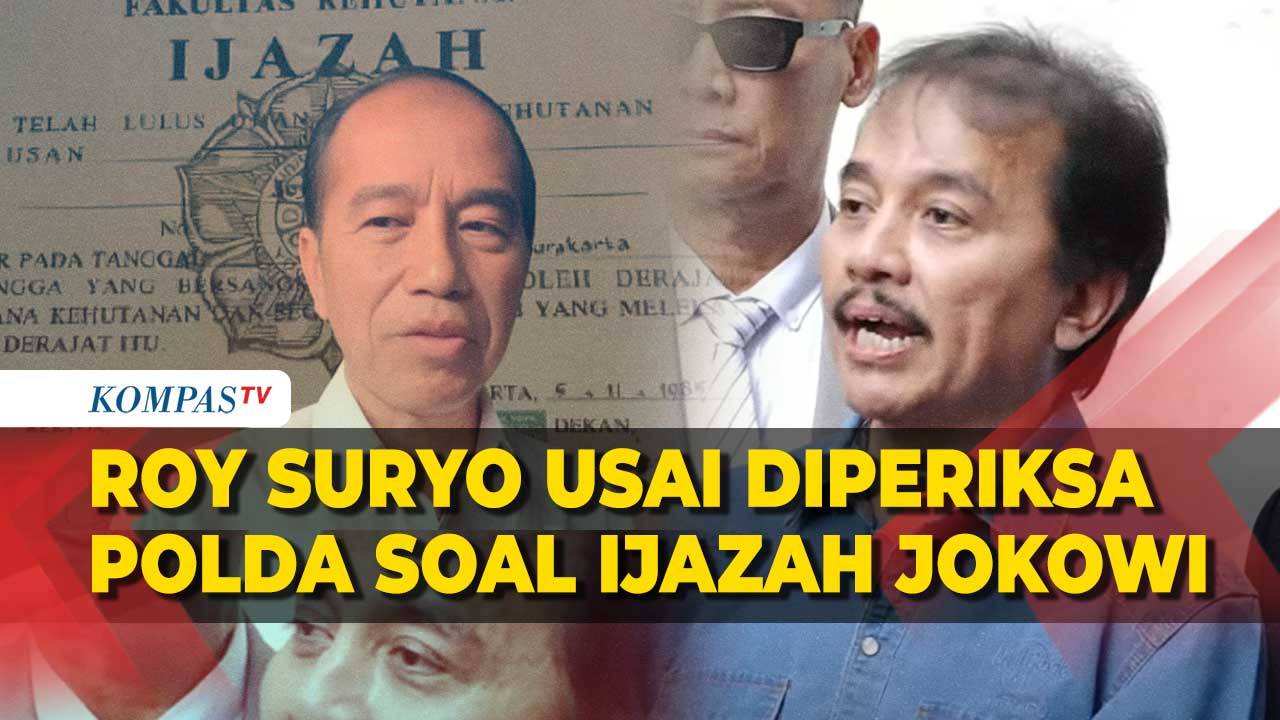 Video: [FULL] Pernyataan Roy Suryo usai Diperiksa Polda Metro Jaya Soal Kasus Ijazah Jokowi