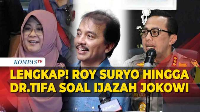 [FULL] Pernyataan Roy Suryo, Dokter Tifa hingga Polda Metro soal Kasus Tuduhan Ijazah Palsu Jokowi