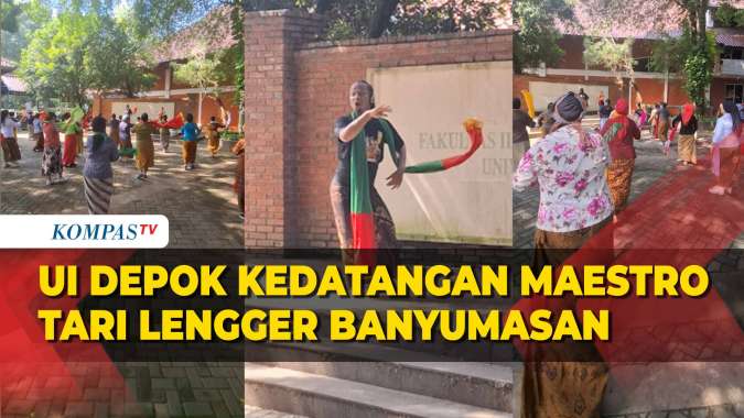 Kampus UI Depok, Kedatangan Maestro Tari Lengger Banyumasan