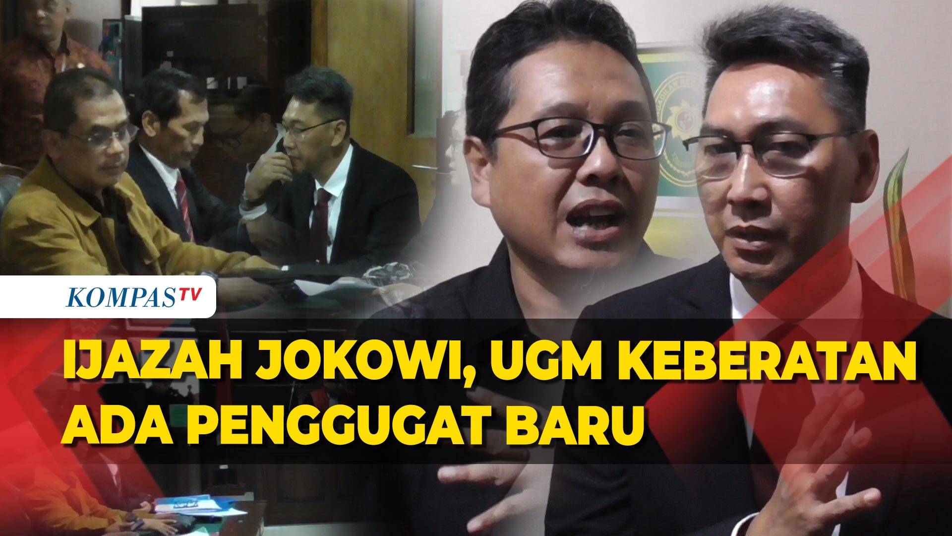 Video: Polemik Ijazah Jokowi, UGM Keberatan Ada Penggugat Intervensi di Persidangan