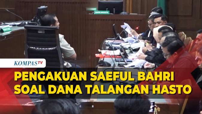 Pengakuan Eks Kader PDIP Saeful Bahri soal Dana Talangan dari Hasto